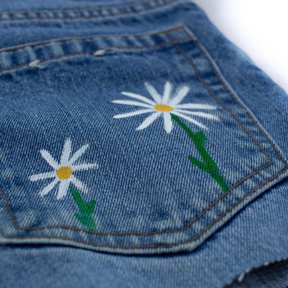 Arizona Jean Company | Shorts | Hand Painted Custom Jean Shorts | Poshmark
